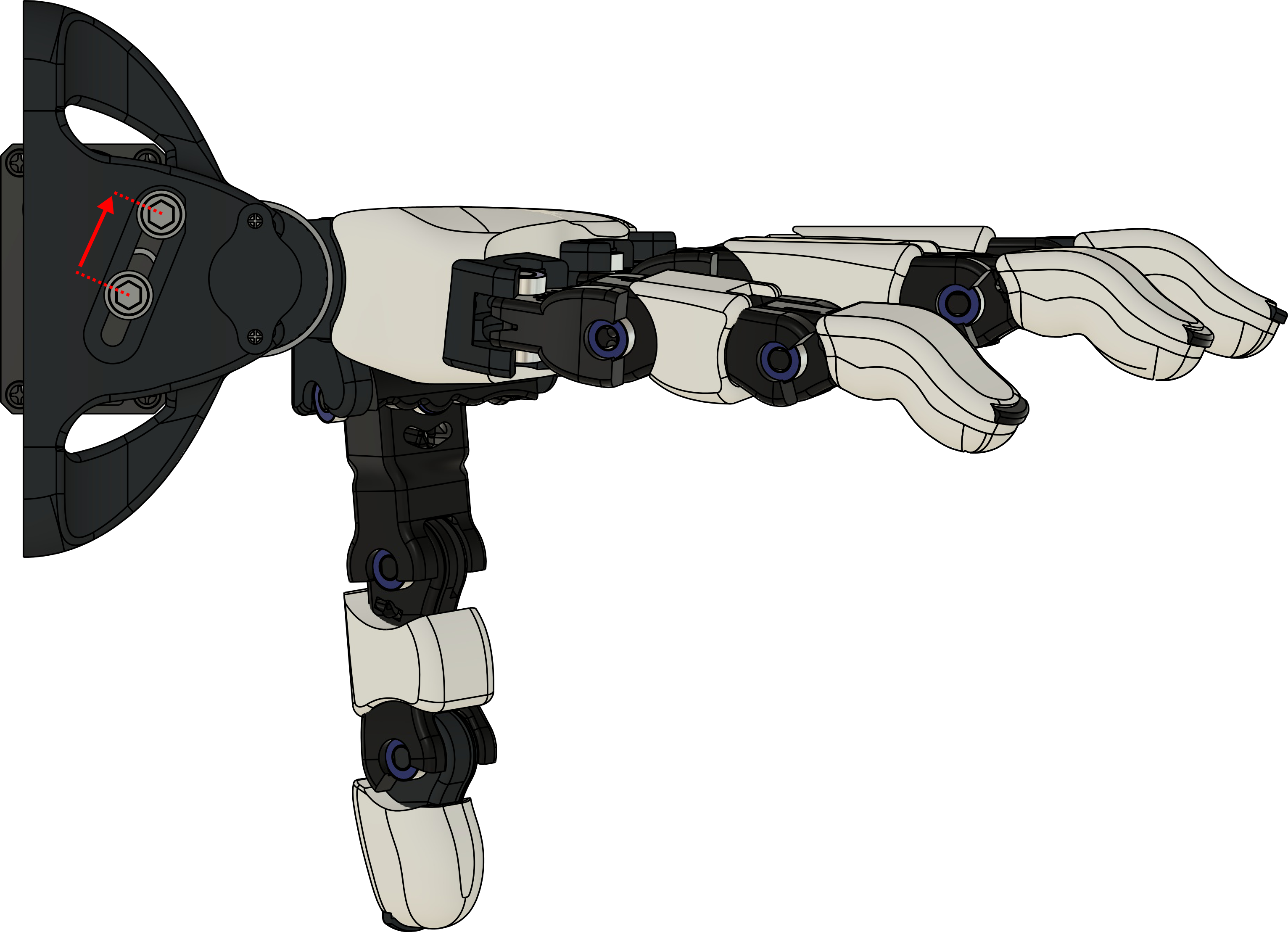 SENS_HAND v1 Dexterous Hand - Step 19