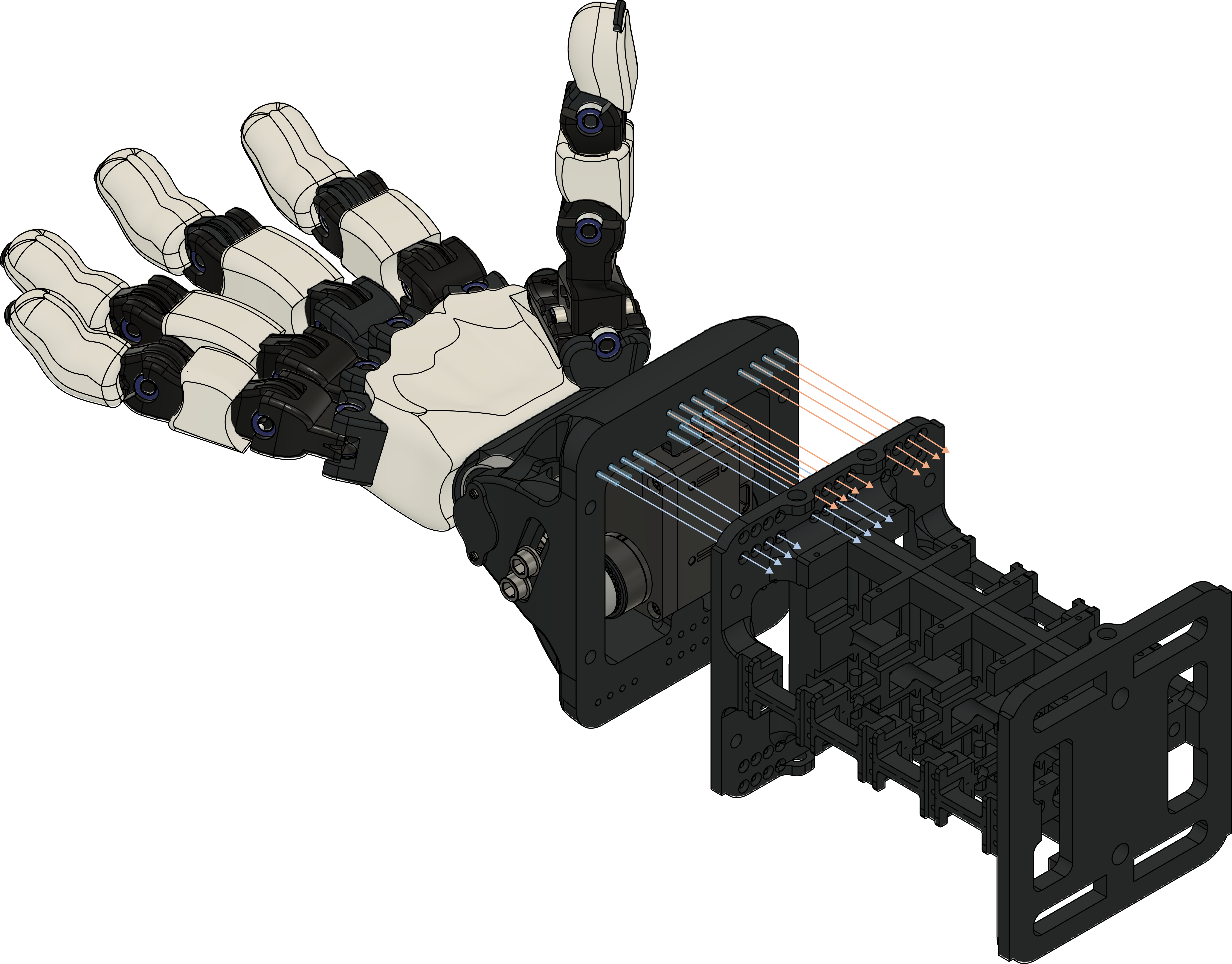 SENS_HAND v1 Dexterous Hand - Step 25